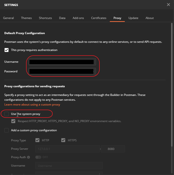 Fixing Postman Error 407 Proxy Authentication Required Andreas Plahn Blog 9293